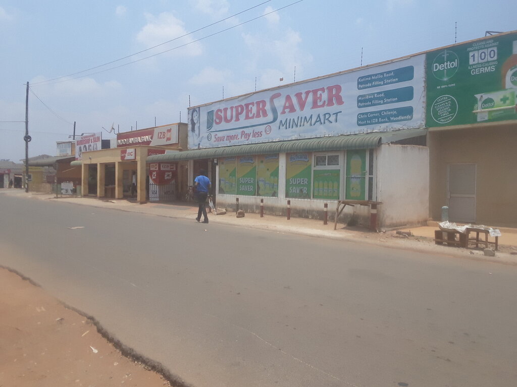 Süpermarket Super Saver Minimart, Lusaka, foto