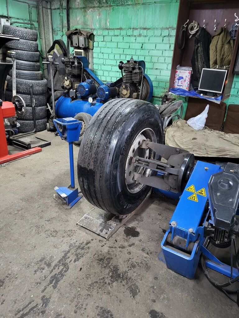 Oto lastik tamiri Шиномонтаж, Tverskaya oblastı, foto