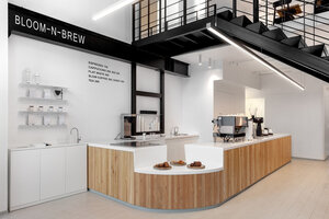 Bloom-n-Brew Baum (Moscow, Nizhnyaya Krasnoselskaya Street, 35с50), coffee shop  Moskova'dan