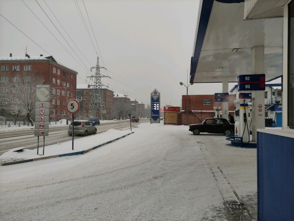 Benzin istasyonu Столица, Krasnoyarsk, foto
