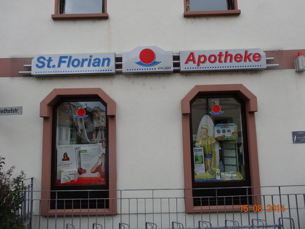 Eczaneler St. Florian-Apotheke Reilingen, Baden‑Wurttemberg, foto