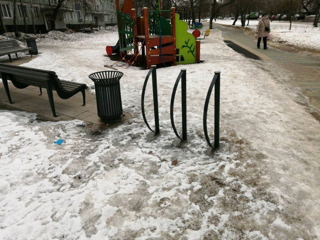 Bisiklet park yerleri Bicycle parking, Moskova, foto