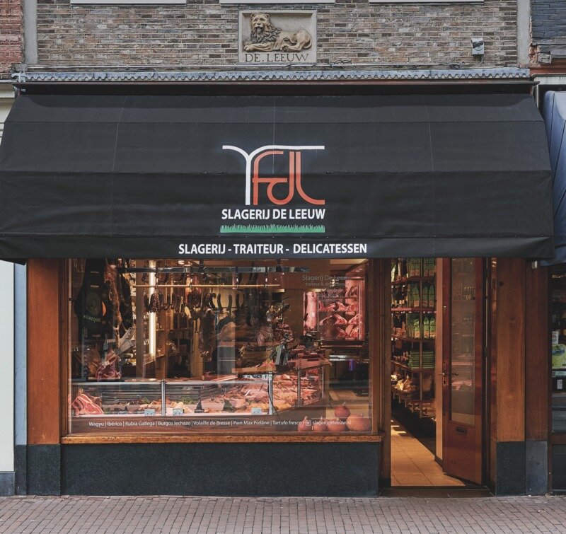 Toptan et ürünleri Slagerij De Leeuw traiteur & deli, Amsterdam, foto