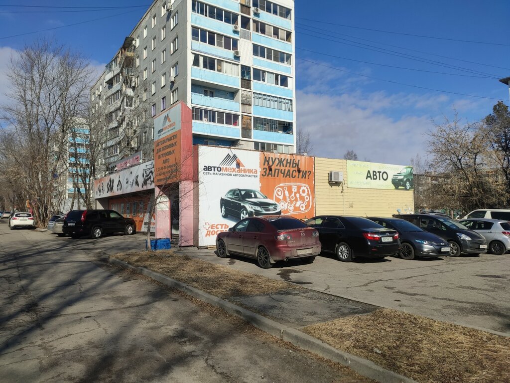 Otomobil yedek parçaları Avtomekhanika, Habarovsk, foto