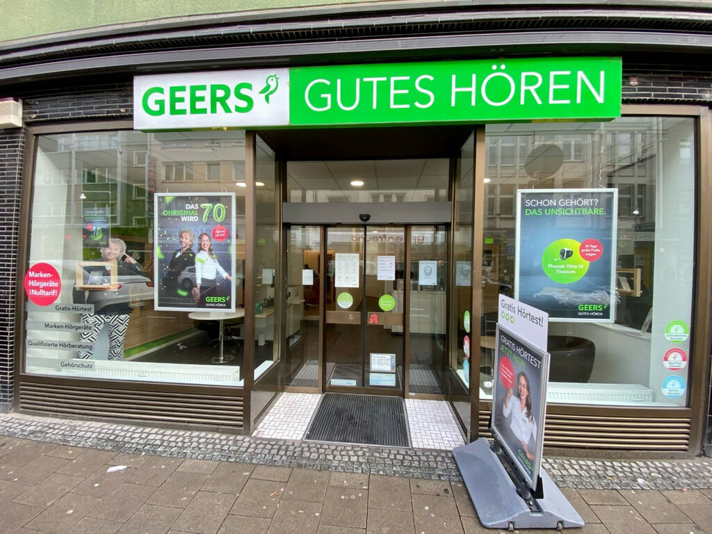 i̇şitme cihazları Geers Hörgeräte, Köln, foto