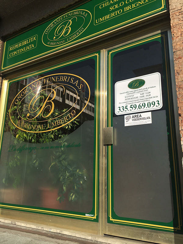Cenaze gereçleri firmaları Onoranze Funebri S. A. S. di Brignone Umberto, Cuneo, foto