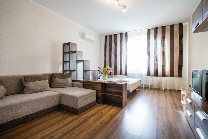 Kısa süreli konaklama Apartment near Obolon metro station, Kiev, foto