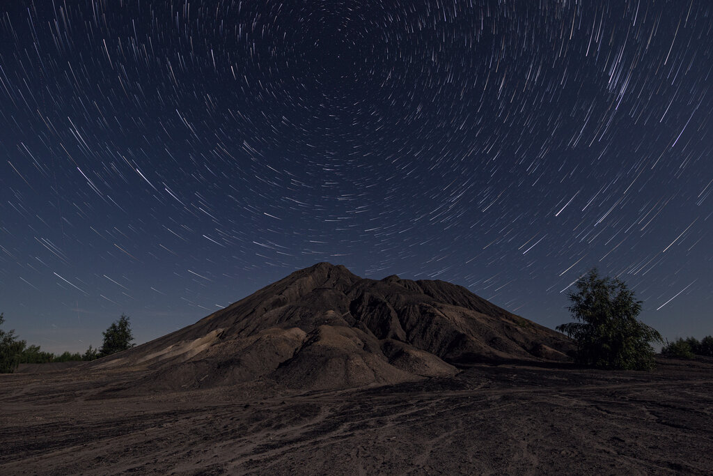 Dağ zirvesi Террикон шахты № 53, Riazanskaya oblastı, foto