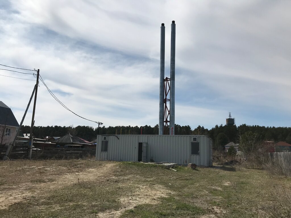 Merkezi ısıtma sistemleri Котельная, Tomskaya oblastı, foto