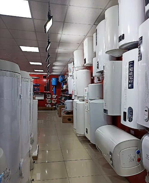 Isıtma sistemleri ve ekipmanları Aquadom, Bolşoy kamen, foto