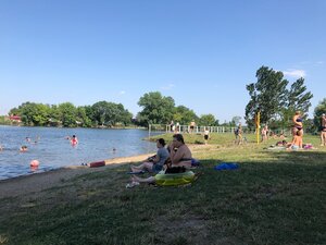 Пляж (Krasnodar Territory, Korenovsk), plaj  Korenovsk'tan