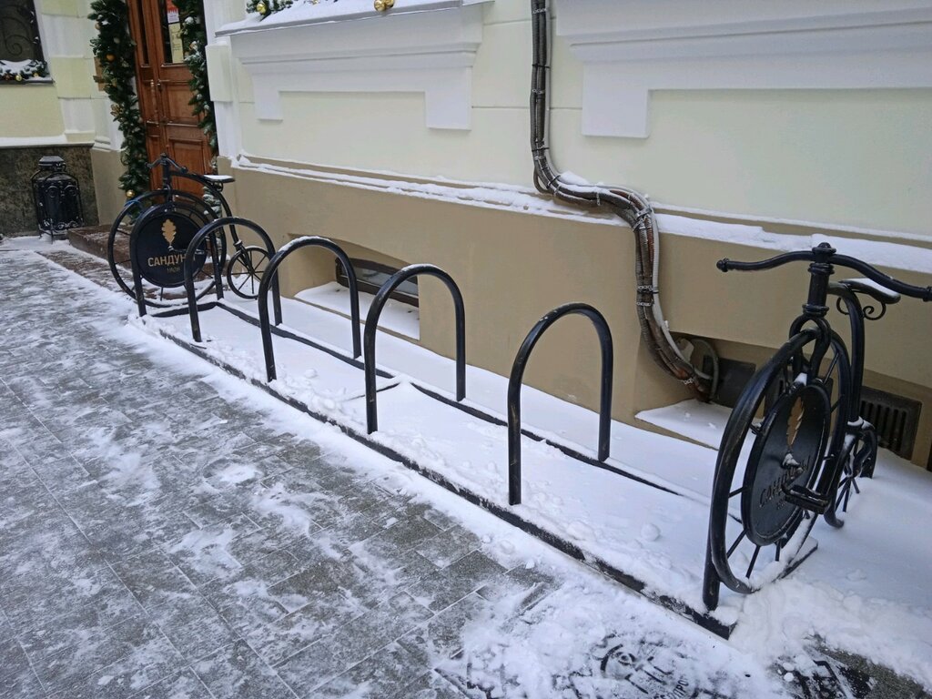 Bisiklet park yerleri Bicycle parking, Moskova, foto