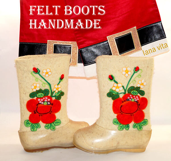 Elyaf ve keçe ürünleri Internet-magazin Valenki, Kiev, foto