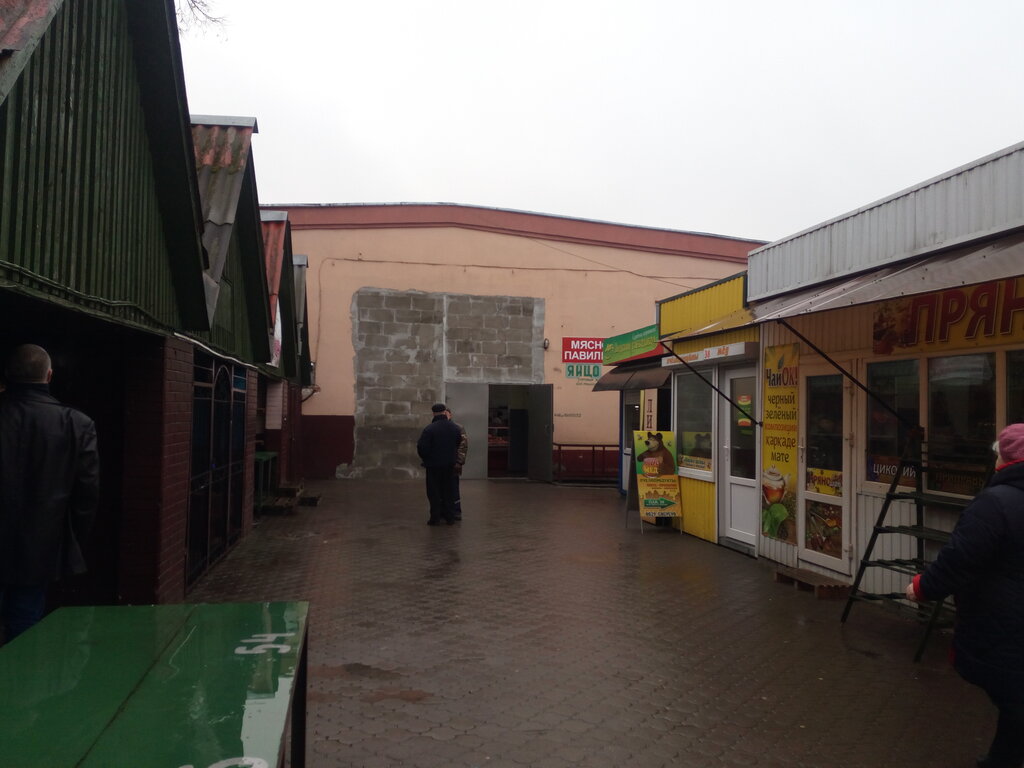 Gıda pazarı Мясной павильон, Lida, foto