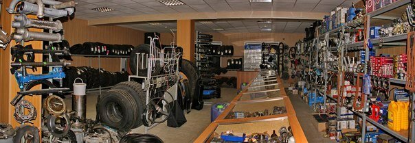 Otomobil yedek parçaları Avto-Vybor, Kostanay eyaleti, foto