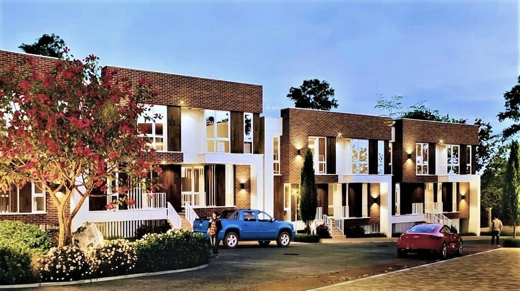 Konut blokları Home Village, Almatı, foto