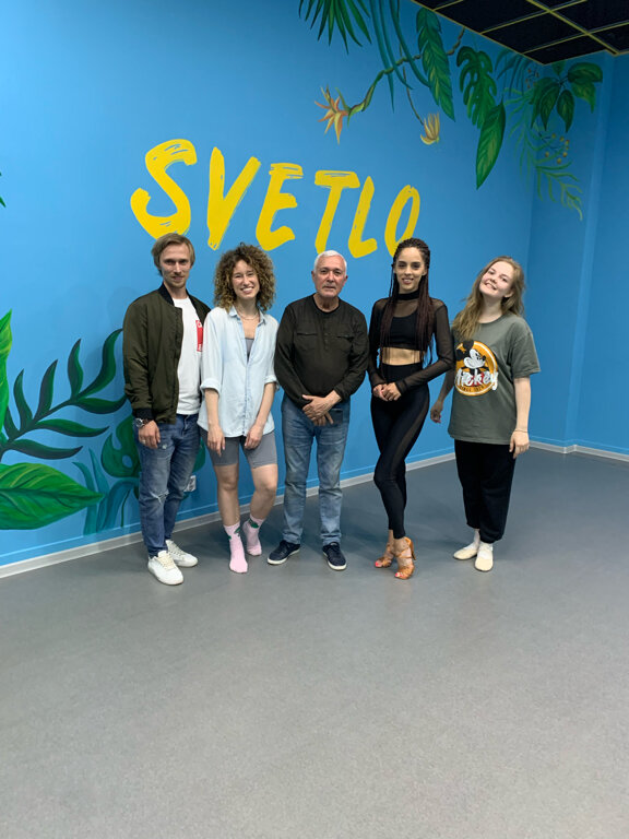 Dans okulları Svetlo Dance Studio, Saint‑Petersburg, foto