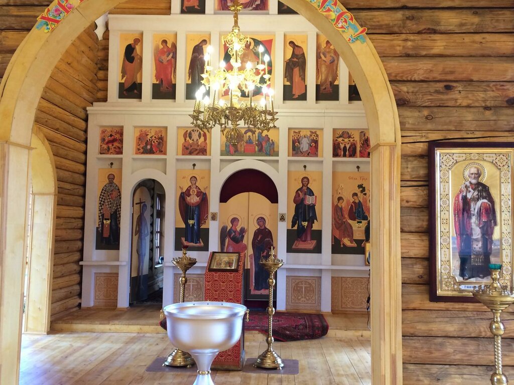 Ortodoks kiliseleri Tserkov Troitsy Zhivonachalnoy V Golovino, Yaroslavskaya oblastı, foto