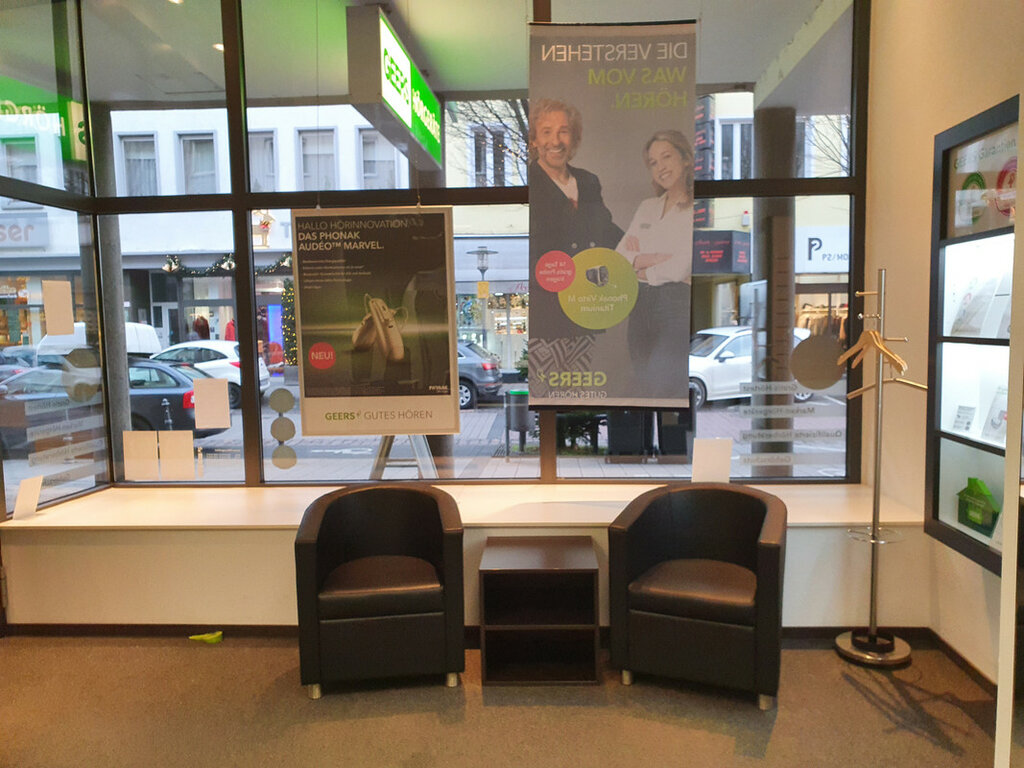 i̇şitme cihazları Geers Hörgeräte, Darmstadt, foto