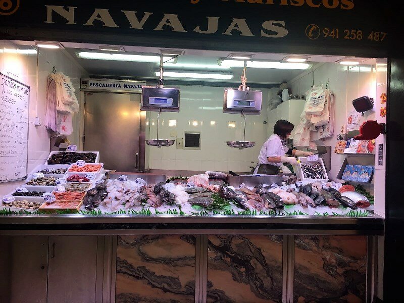 Balık çiftçiliği ve toptancıları Pescadería Domingo Navajas S. L., Logrono, foto