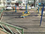 Спортивная площадка (Moscow Region, Lyubertsy, mikrorayon Panki), spor alanı  Liubertsy'den