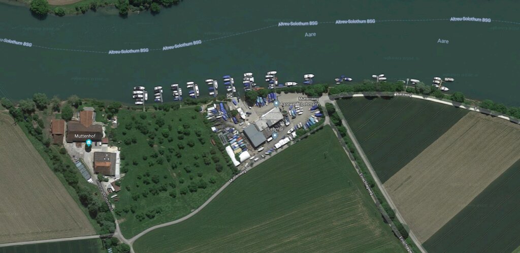 Tekne, kayık, yat Aarewerft Lehmann, Solothurn, foto