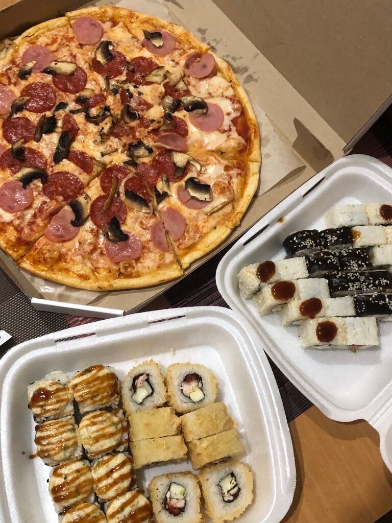 Hazır yemek teslim servisleri Суши Даром, Kopeysk, foto