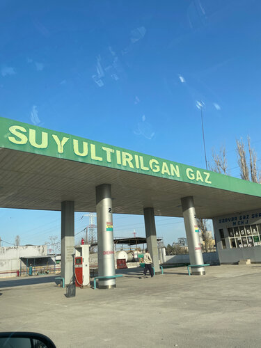 Propane Gas Station, LPG Filling Station, Tashkent, Bektemir District ...
