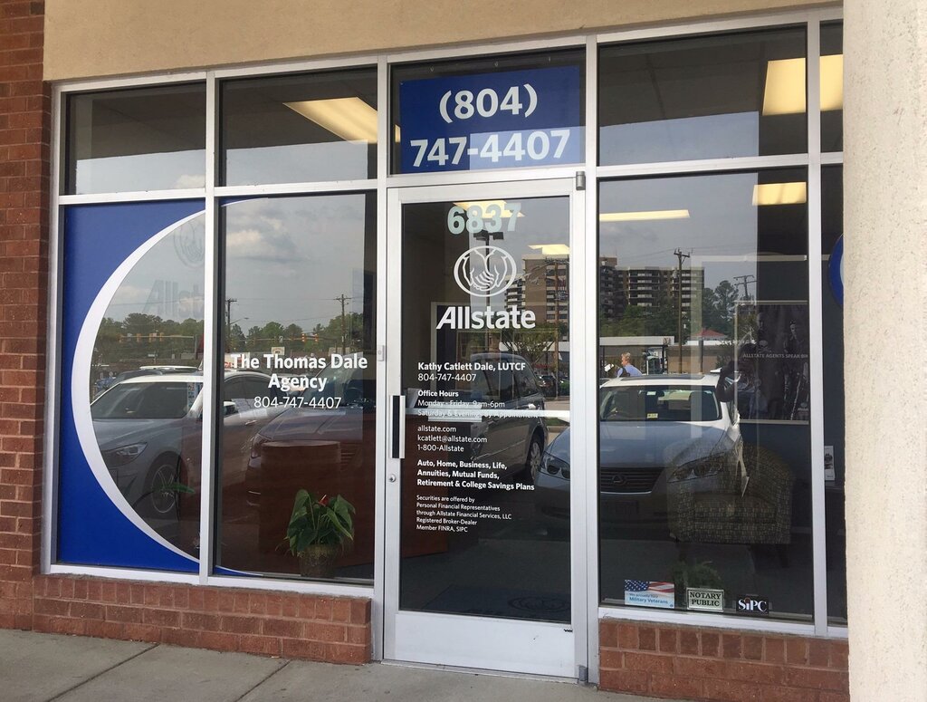 Sigorta şirketleri The Thomas Dale Agency Inc: Allstate Insurance, Richmond, foto
