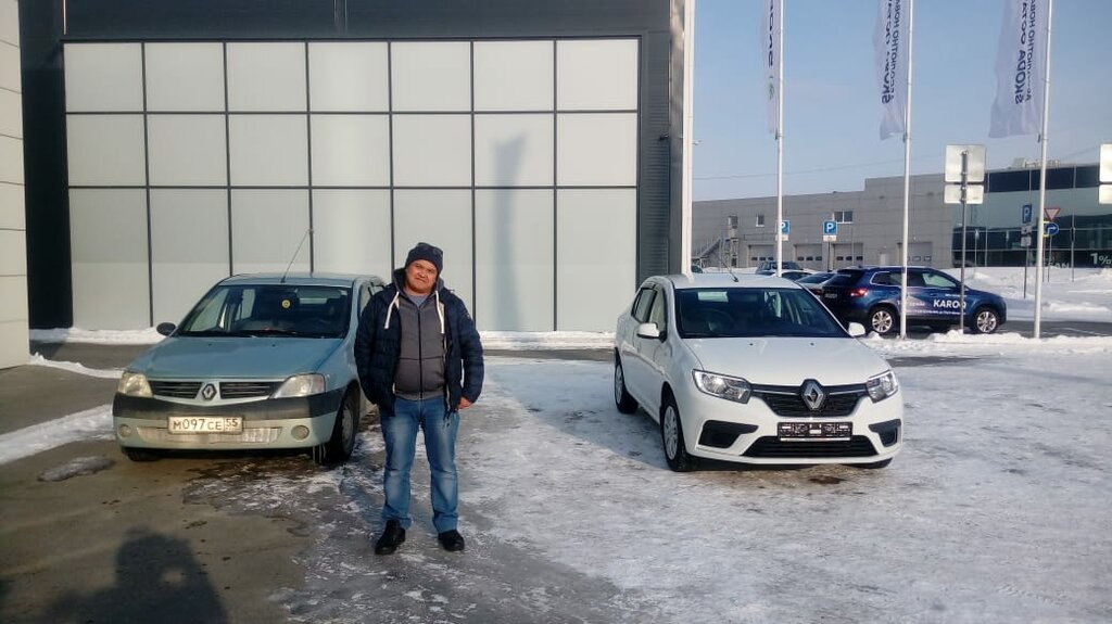 Otomobil satış galerileri Autocenter Eurasia diler Renault, Omsk, foto