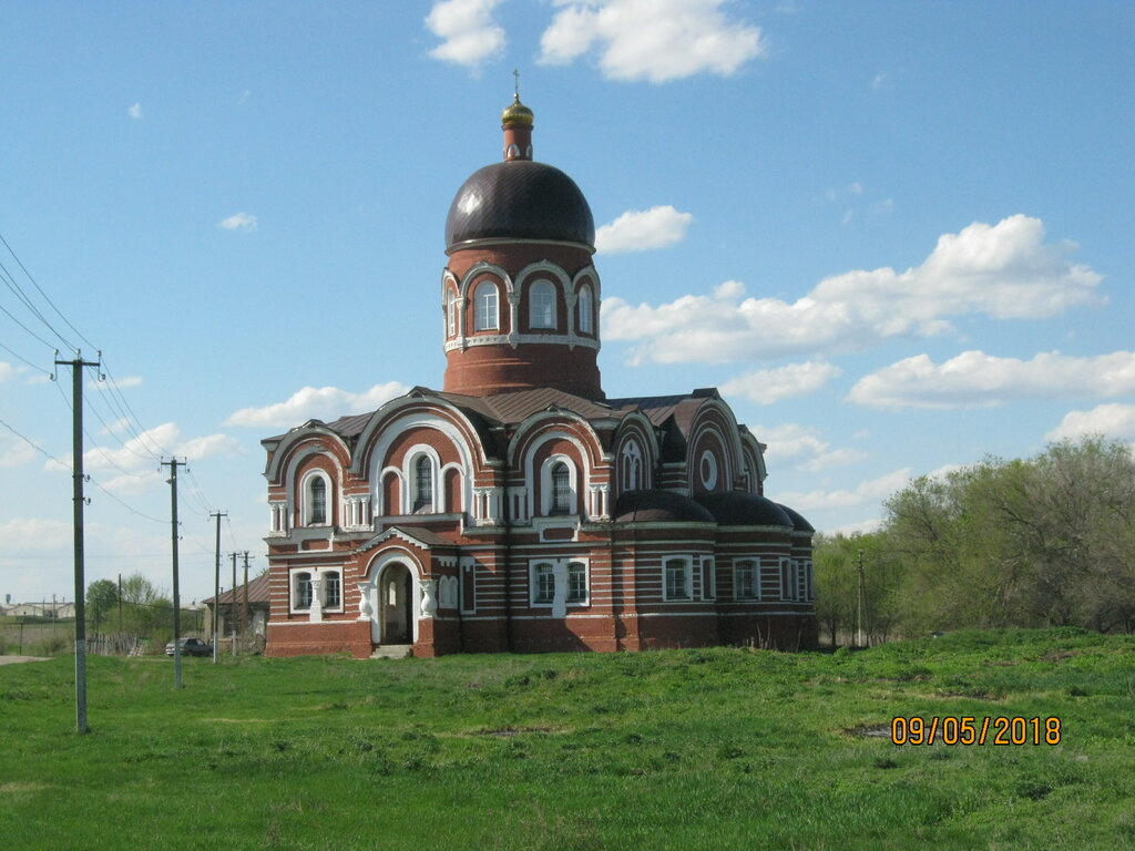 Ortodoks kiliseleri Церковь Покрова Пресвятой Богородицы, Saratovskaya oblastı, foto