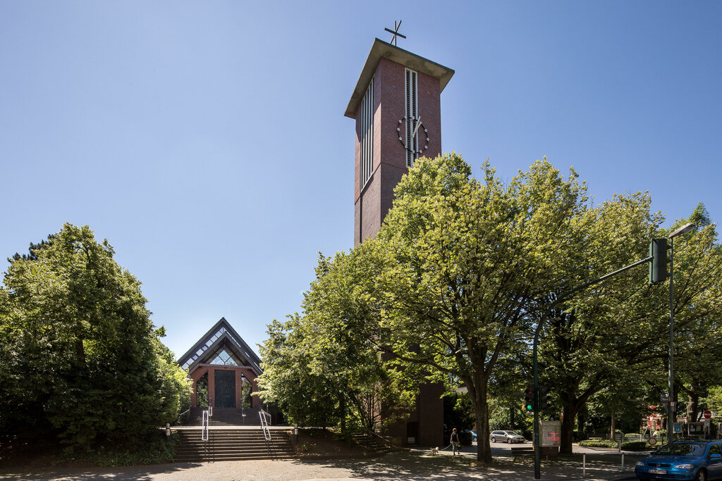 Dini dernekler Johanneskirche - Evangelische Kirchengemeinde Essen-Bergerhausen, Essen, foto
