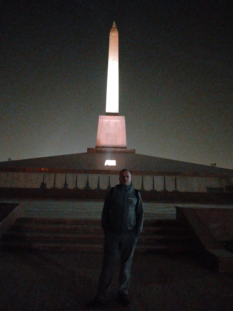 Anıt, heykel Ramses 2 Obelisk, Kahire, foto