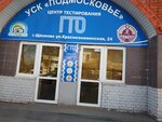 УСК Подмосковье. центр тестирования ГТО (Krasnoznamenskaya ulitsa No:11), spor okulları  Şçolkovo'dan