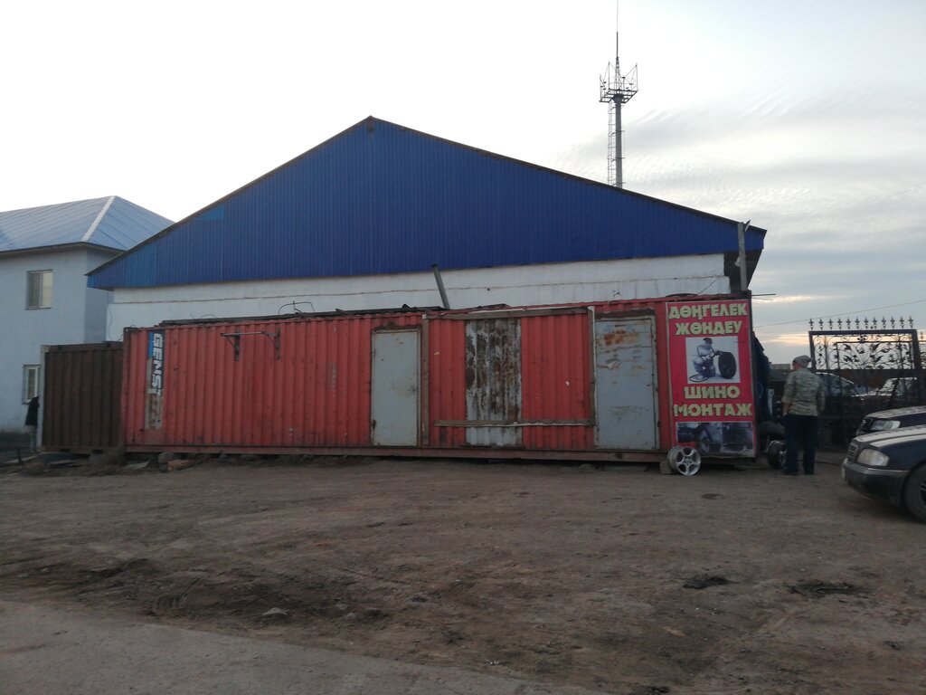 Oto lastik tamiri Tire service, Astana, foto