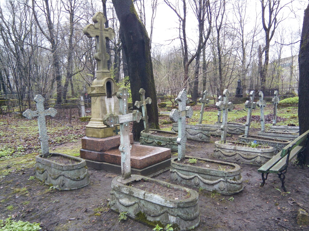 Ünlü kişilerin mezarları Монахи Ново-Афонского подворья, Saint‑Petersburg, foto
