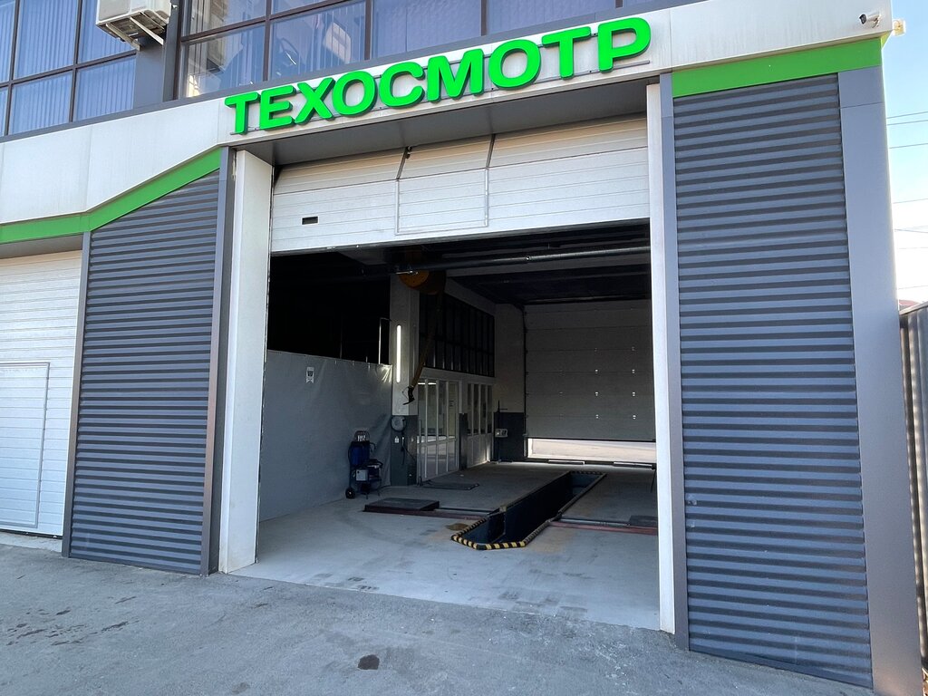 Araç muayene istasyonları Tehosmotr Dagtexkontrol, Makhachkala, foto