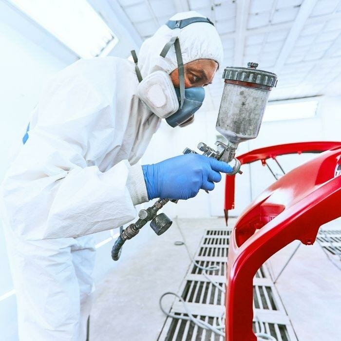 Otomobil camları L & P Auto Body Shop Inc, Charlotte, foto
