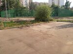 Спортивная площадка (Moscow, Vostochniy Administrative Okrug, Novokosino District, 4-y mikrorayon), spor alanı  Moskova'dan