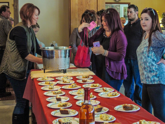 Şarap ve içki toptan satışları Hermann Wine Trail, Missouri Eyaleti, foto