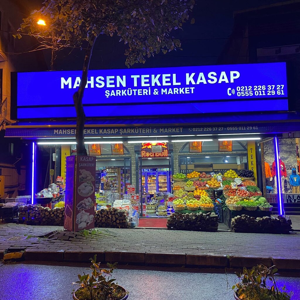 Alkollü içecekler Mahsen Tekel - Şarküteri Kasap Manav, İstanbul, foto