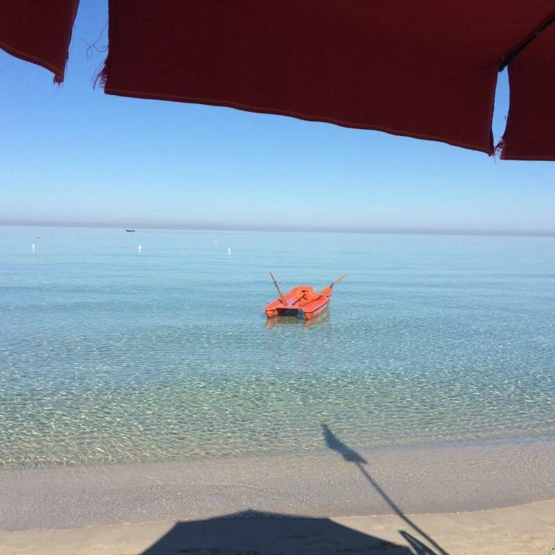 Plaj Stabilimento Balneare Punto Fisso Beach, Puglia, foto