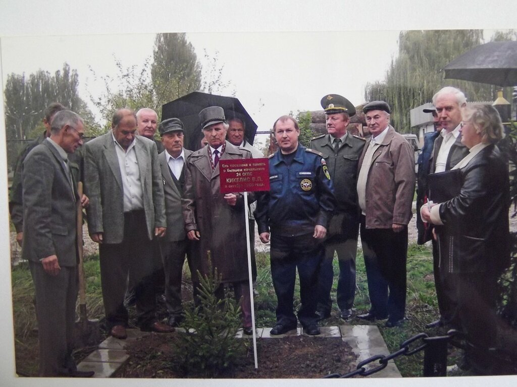Doğa Ель в честь погибшего сотрудника пожарной охраны В.П. Кикелиса, Apşeronsk, foto