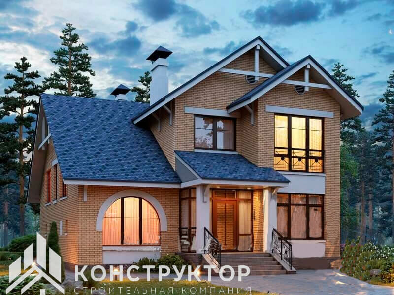 Yazlık ev inşaatı Konstruktor, Tiumen, foto