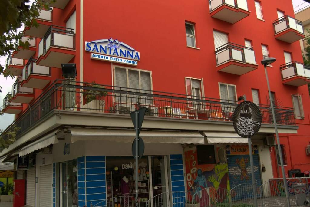 Otel Hotel Santanna, Rimini, foto