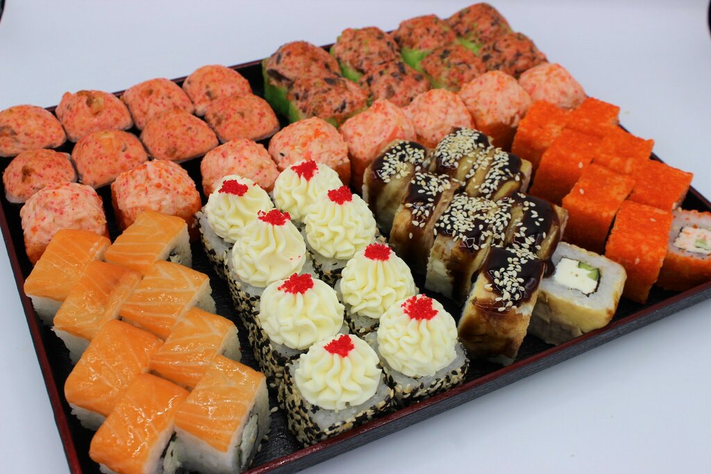 Suşi restoranı Sushi-Pizza 312, Moskova, foto