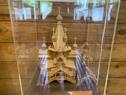 Müzeler ve sanat galerileri Groshev Museum of Wooden Architecture, Riazanskaya oblastı, foto