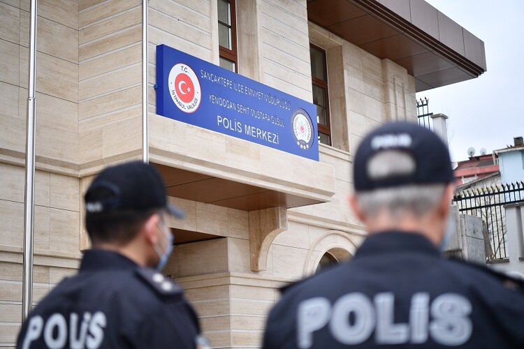 Polis merkezleri Yenidoğan Şehit Mustafa Güsul Polis Merkezi Amirliği, İstanbul, foto