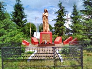 Скорбящая мать (Samara Region, Koshkinskiy rayon, selo Bolshaya Konstantinovka), anıt, heykel  Samarskaya oblastından