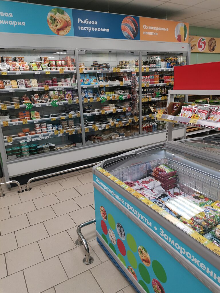 Süpermarket Pyatyorochka, Altayski krayı, foto